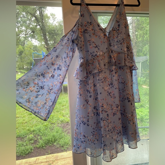 Sam Edelman | Dresses | Sam Edelman Bell Sleeve Dress | Poshmark